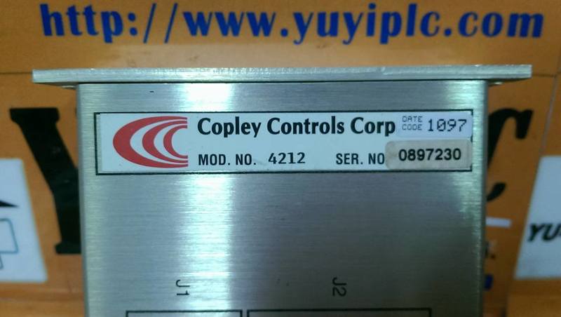 Copley Controls 4212 DC Brush Servo Amplifier - 裕益科技自動化設備可程式編碼器PLC分散式控制系統DCS